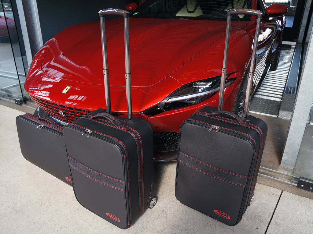 Ferrari Roma Luggage Roadster bag Baggage Case Trunk Set 3PCS | High ...