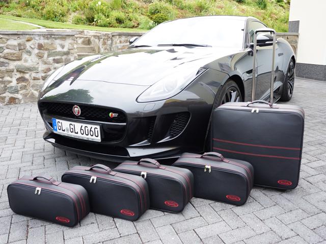 Jaguar F-Type Coupe Suitcase Roadster bag Set for all model years ...