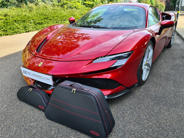 Ferrari SF90 Luggage Roadster bag Set Front Trunk 2PCS | High end ...